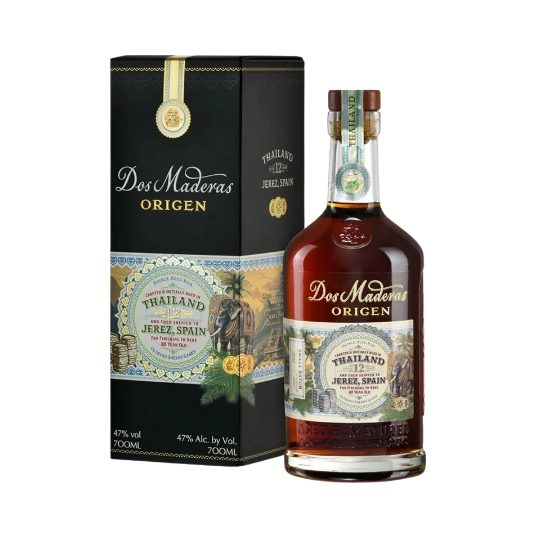 Dos Maderas Origen Rum 12 Years 700ml | Caribbean-Asian masterpiece