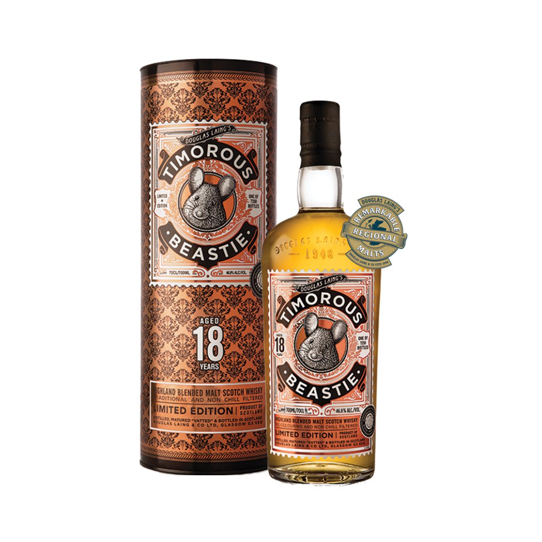 Timorous Beastie 18YO Limited Edition Whisky 700ML